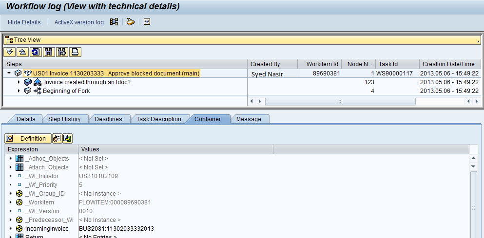 Workflow Log Analysis In Sap Sap 4 All