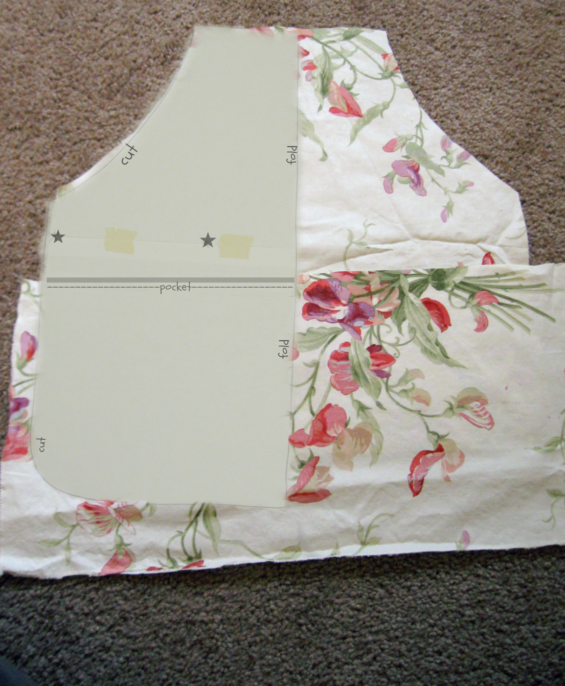 Free Children's Apron Pattern + Tutorial