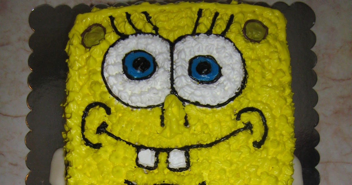 Torte i figurice za torte - Sneza: SUNDJER BOB TORTA