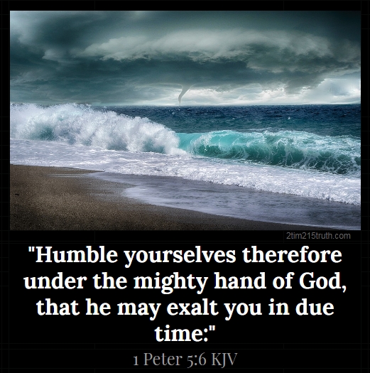 2 Timothy 2:15 Truth: Verse of the Day: 1 Peter 5:6 KJV