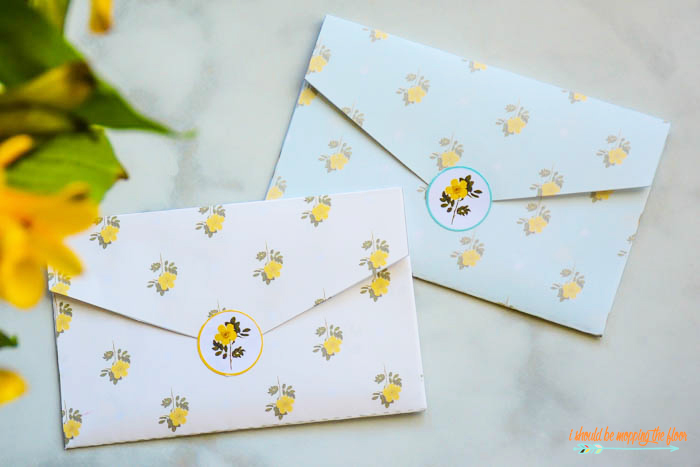 Floral Printable Stickers | i should be mopping the floor