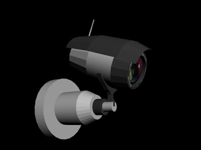 CCTV papercraft ~ Ajih Paper-Craft