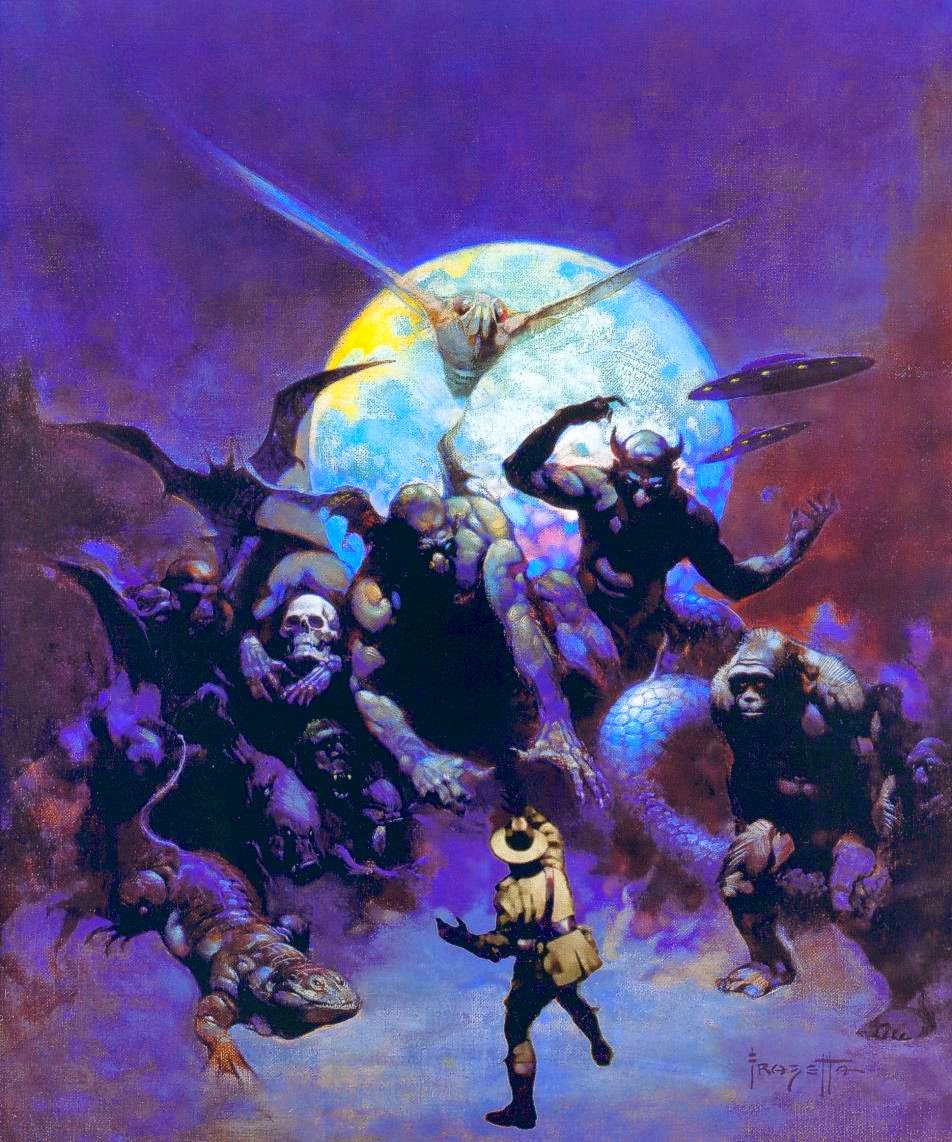Cap'n's Comics: Frank Frazetta Illustrates the Writings of John Keel