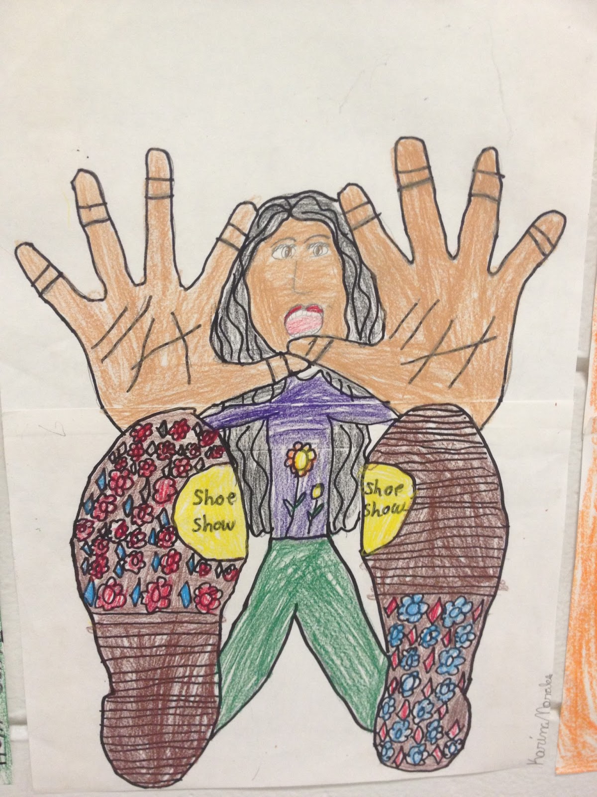 Ms. Art Teacher: Falling for Foreshortening