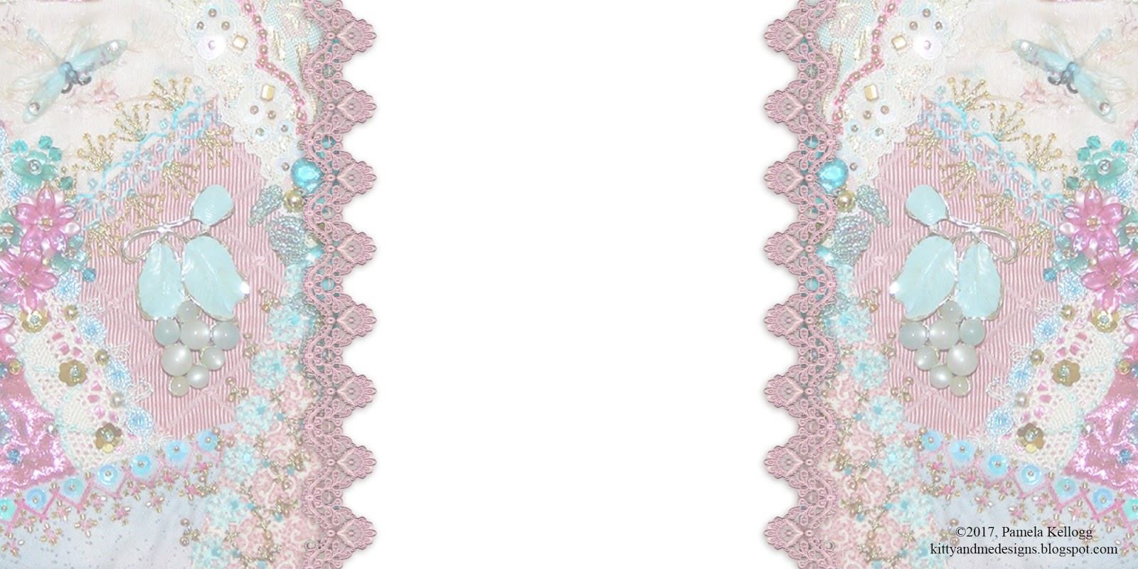 Kitty And Me Designs: Free Crazy Quilt Blog Background