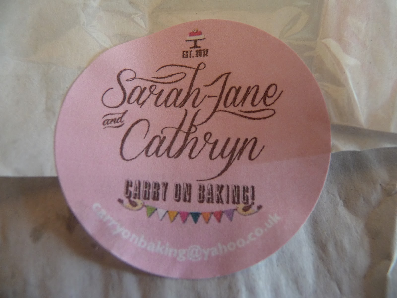 Let Them Eat Cake: Sarah-Jane and Cathryn from the Great British Bake Off!
