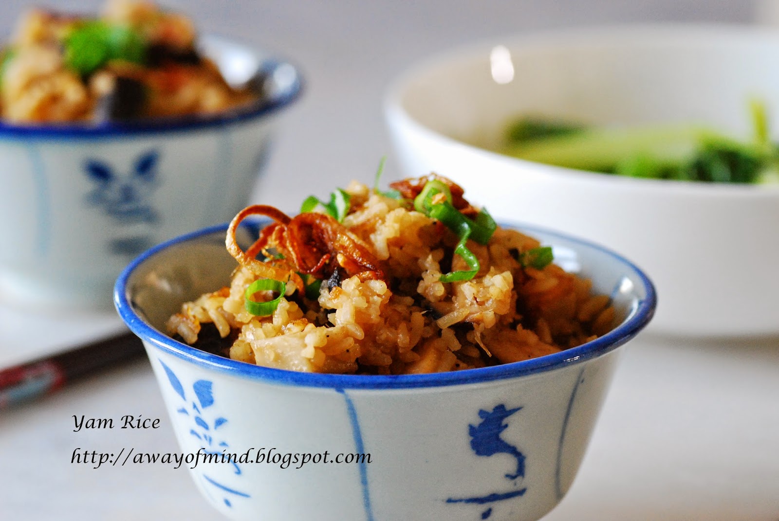 Awayofmind Bakery House: Yam Rice (Taro Rice 芋头饭）