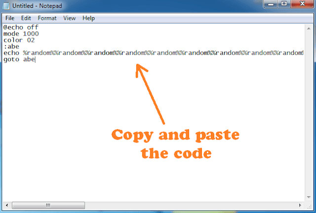 Create A Matrix Falling Code Effect In Command Prompt In Windows