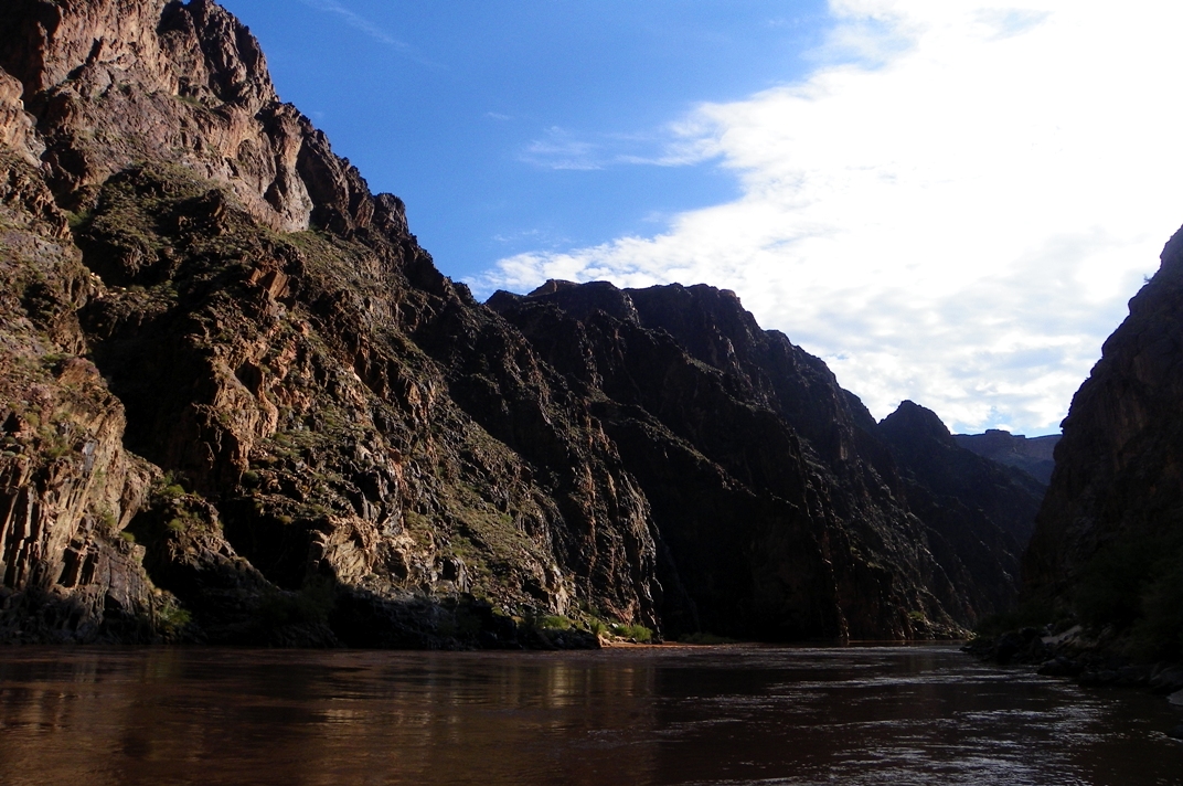 Geotripper: Into the Great Unknown: We Run the Big Rapids, Sometimes in ...