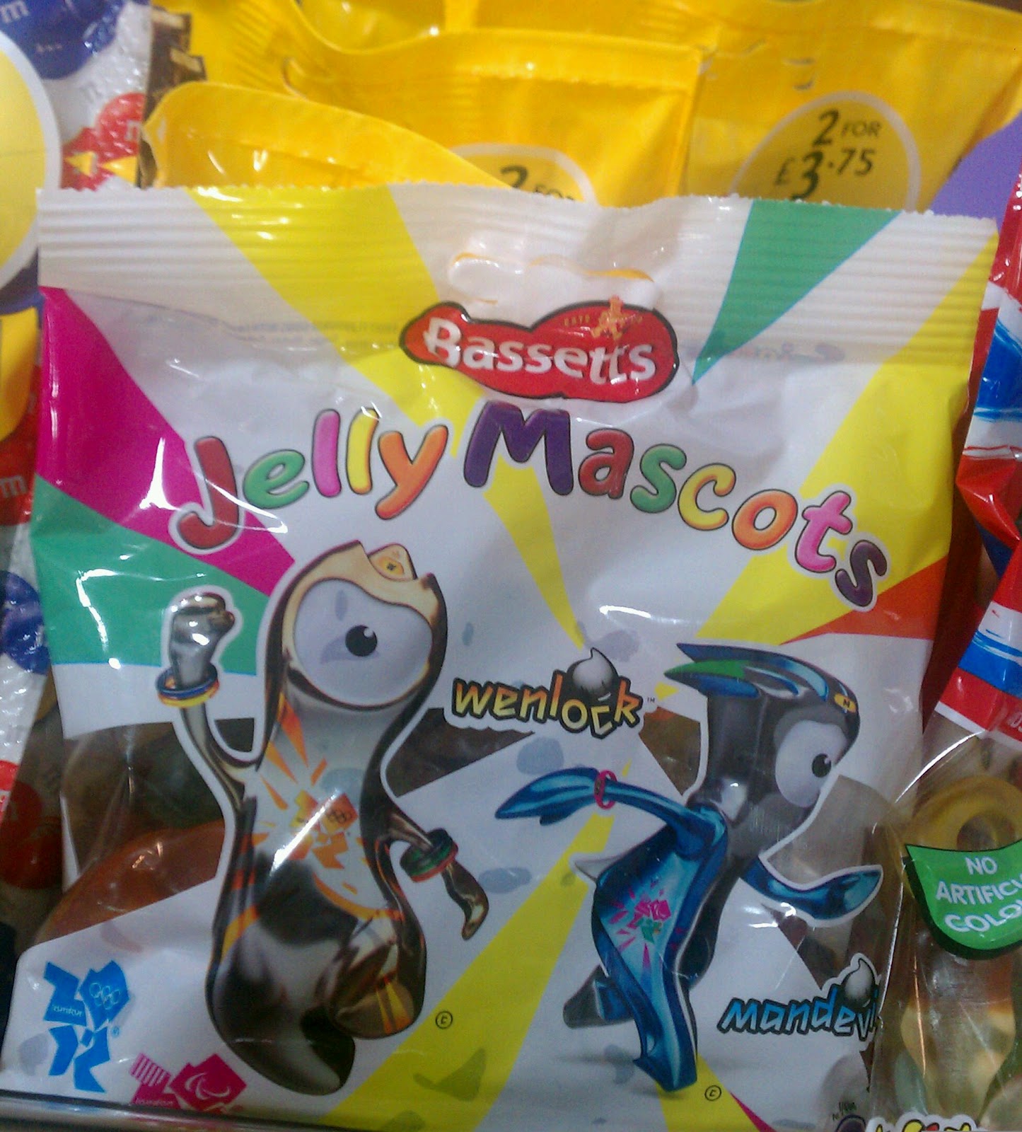 Finding BonggaMom: Olympics-themed candy