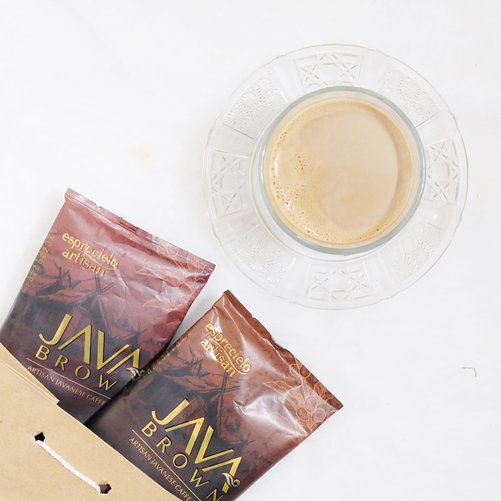 Review Java Brown Artisan Javanese Caffe Latte - Wulan Kenanga