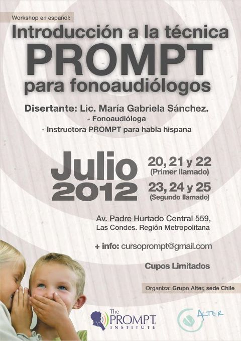 Fonoaudiología: Técnica PROMPT