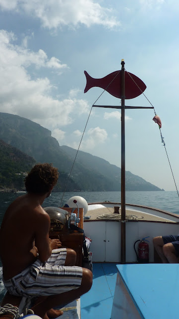 Da Adolfo restaurant on the beach in Positano... - Italian Allure Travel