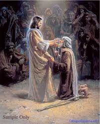 Delante de los ángeles: Curación de un leproso