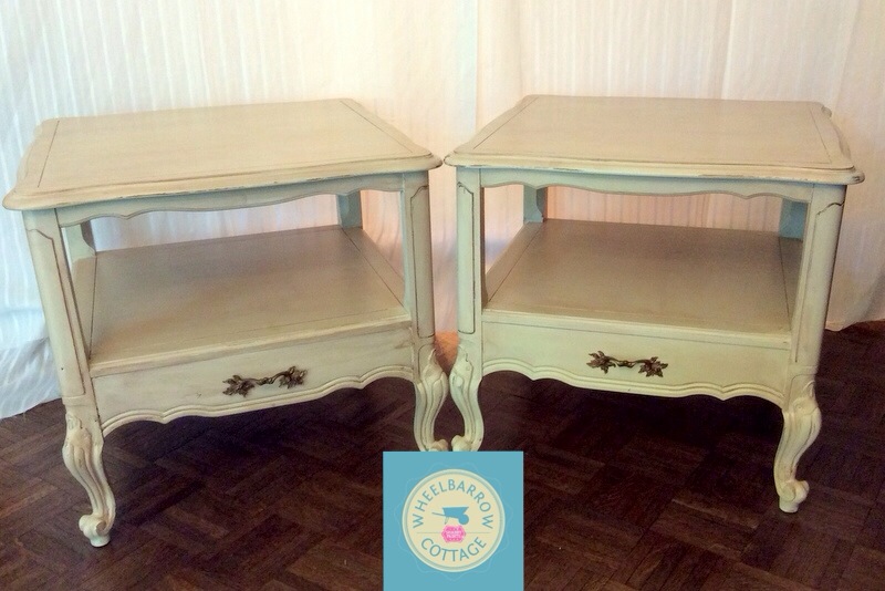 Wheelbarrow Cottage: Gorgeous French Provincial Side Tables