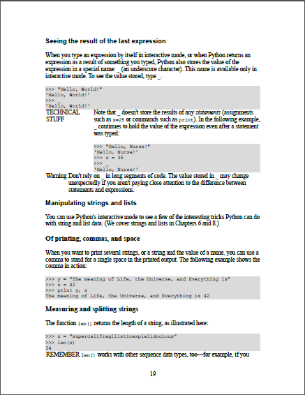 python for dummies - INTERCAMBIOS INFORMATICOS