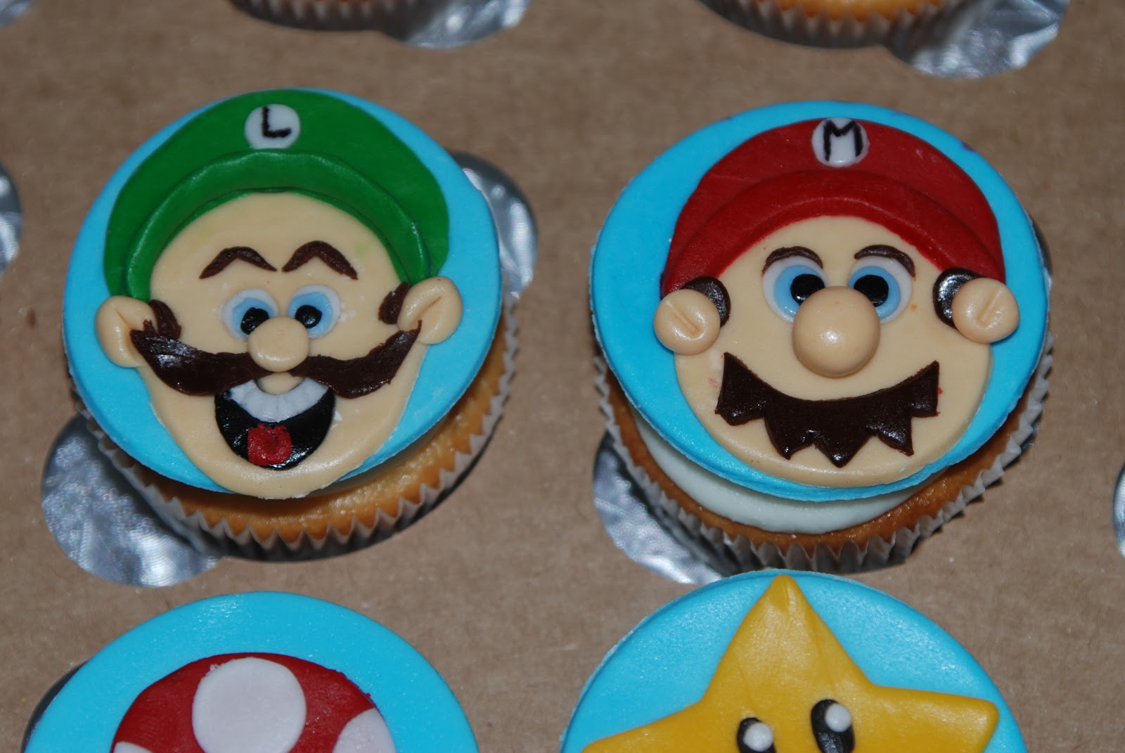 Mario Bros. Cupcakes