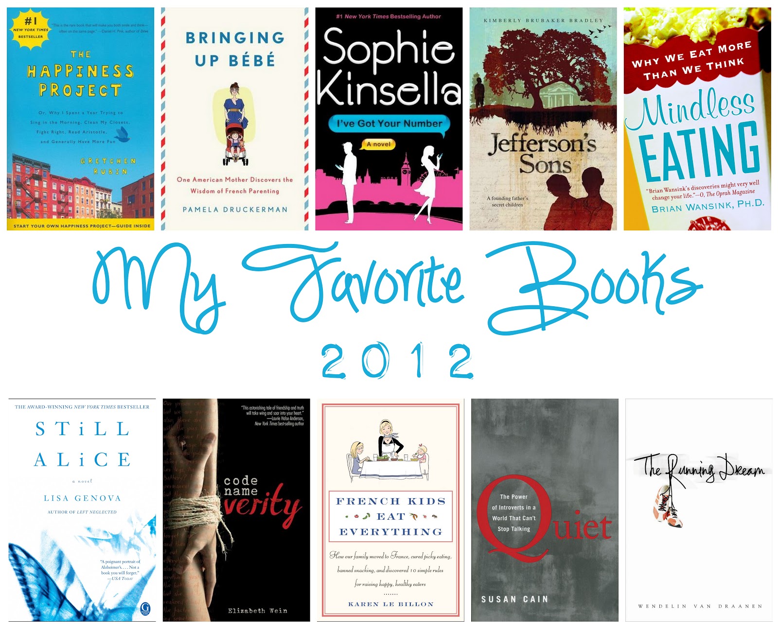 My Favorite Books of 2012 - Everyday Reading