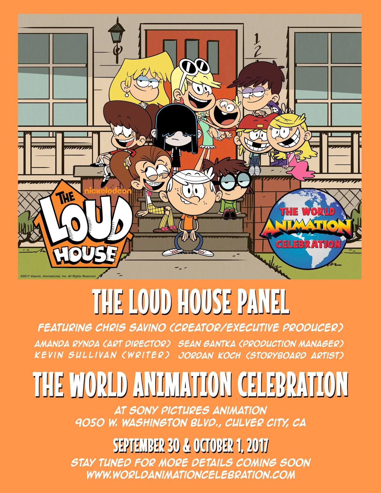 NickALive!: "The Loud House" Panel Set for The World Animation ...