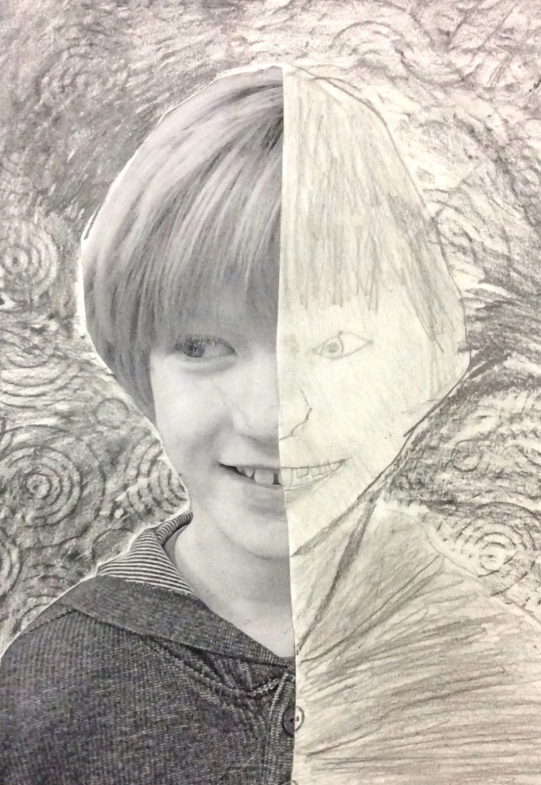 Ms. Curry's Art Room : Fourth Grade Self-Portraits