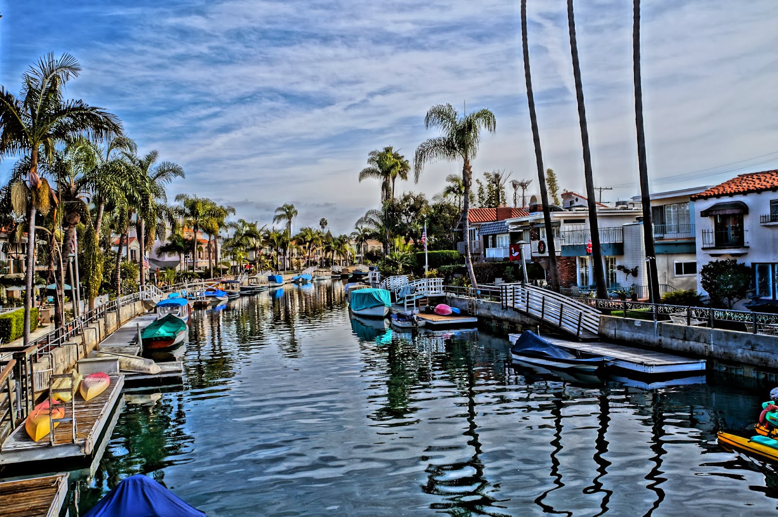 enjoy my life: 《加州California》LA周邊城市景點 長灘威尼斯－白天的Naples Island