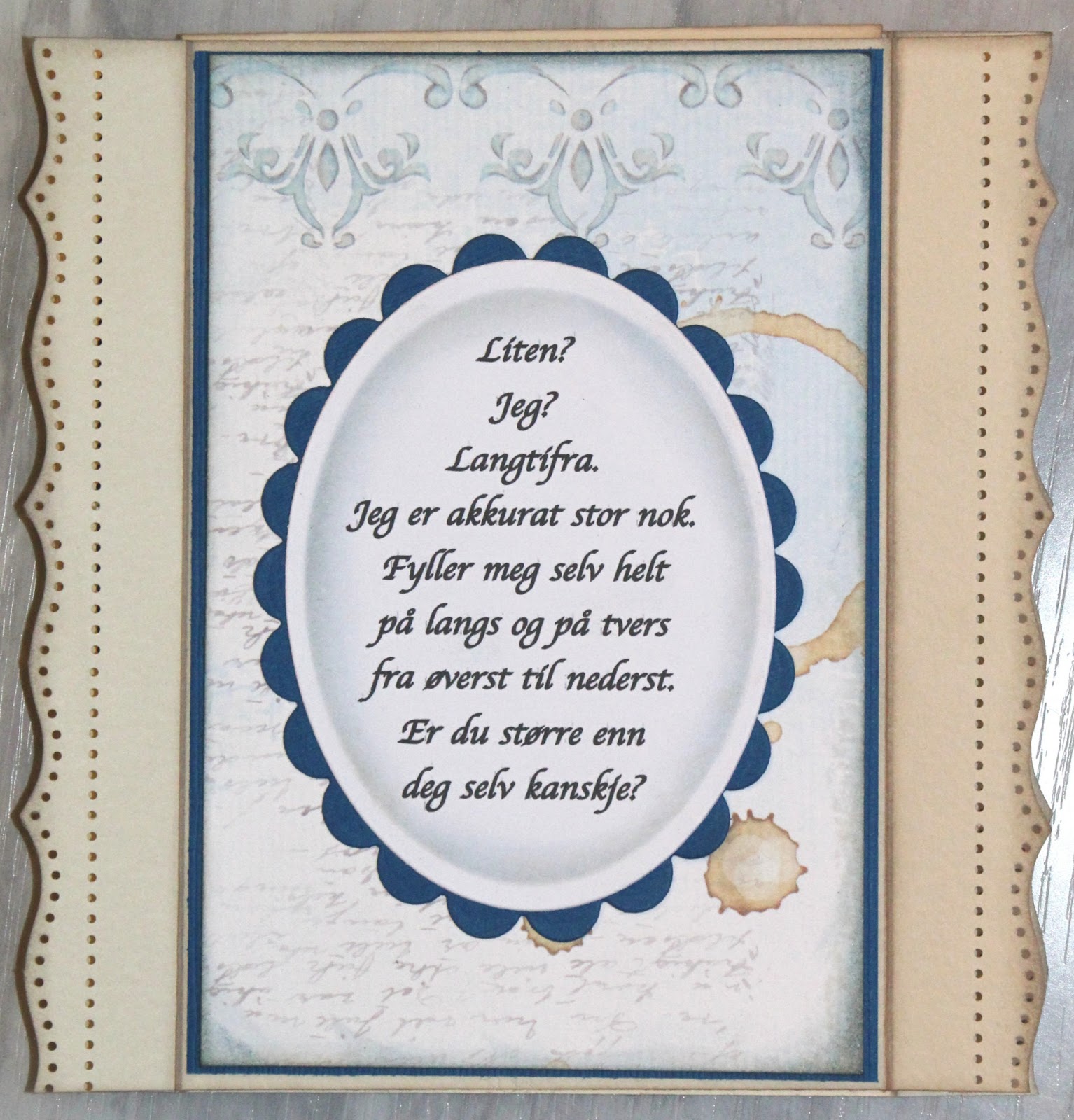 Heidis papirhobby: Babykort