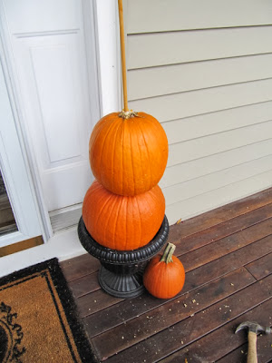 Sew Many Ways...: Happy Halloween...Pumpkin Tower Tutorial