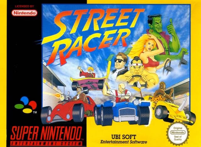 Mundo Retrogaming: Street Racer (Super Nintendo)