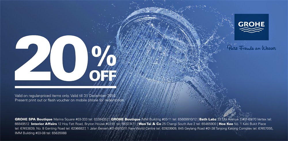 My Dream Grohe Bathroom | Award-winning Singapore Beauty, Travel, Food ...