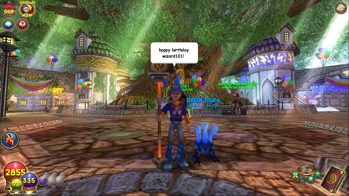 Happy Birthday Wizard101!!! | Tales of the Spiral