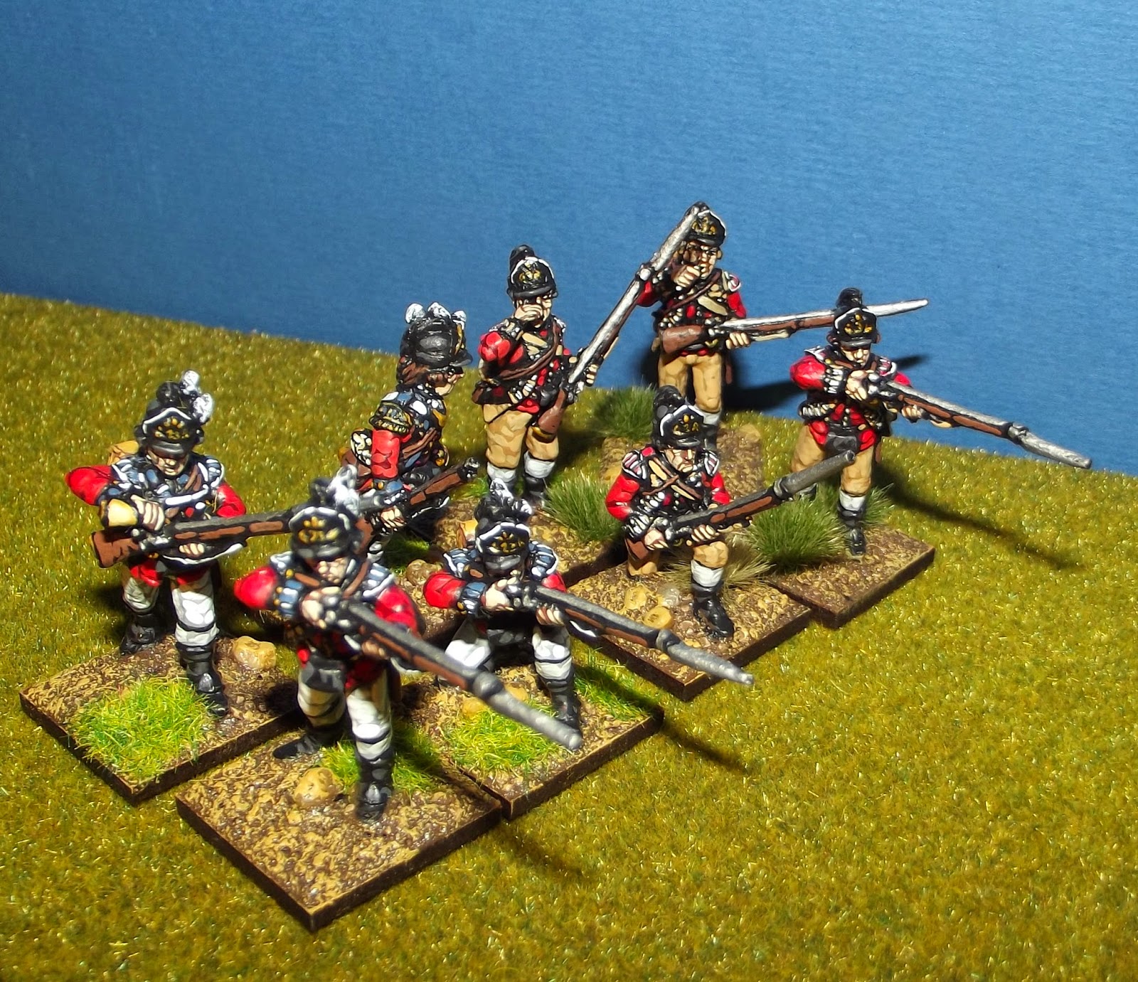 Hart of War Figure Painting and Basing Service: 28MM AWI BRITISH