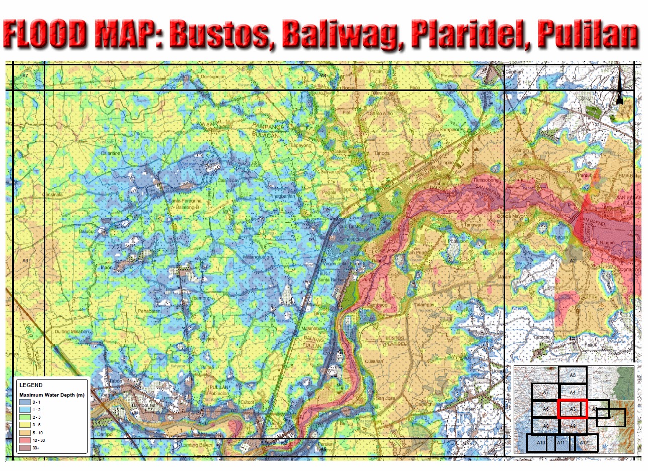 PromdiNEWS: FLOOD MAP: Bustos, Plaridel, Pulilan, Baliwag