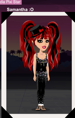 MovieStarPlanet Paradise: Samantha (extra), Pixi Star, Hacki