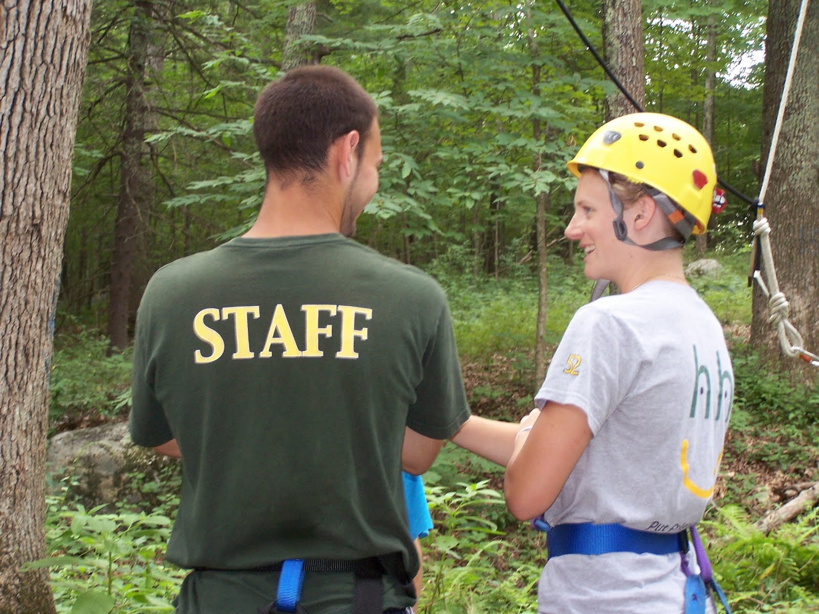 Mansfield's Holiday Hill Day Camp Blog: High Ropes Course - Rise to the ...