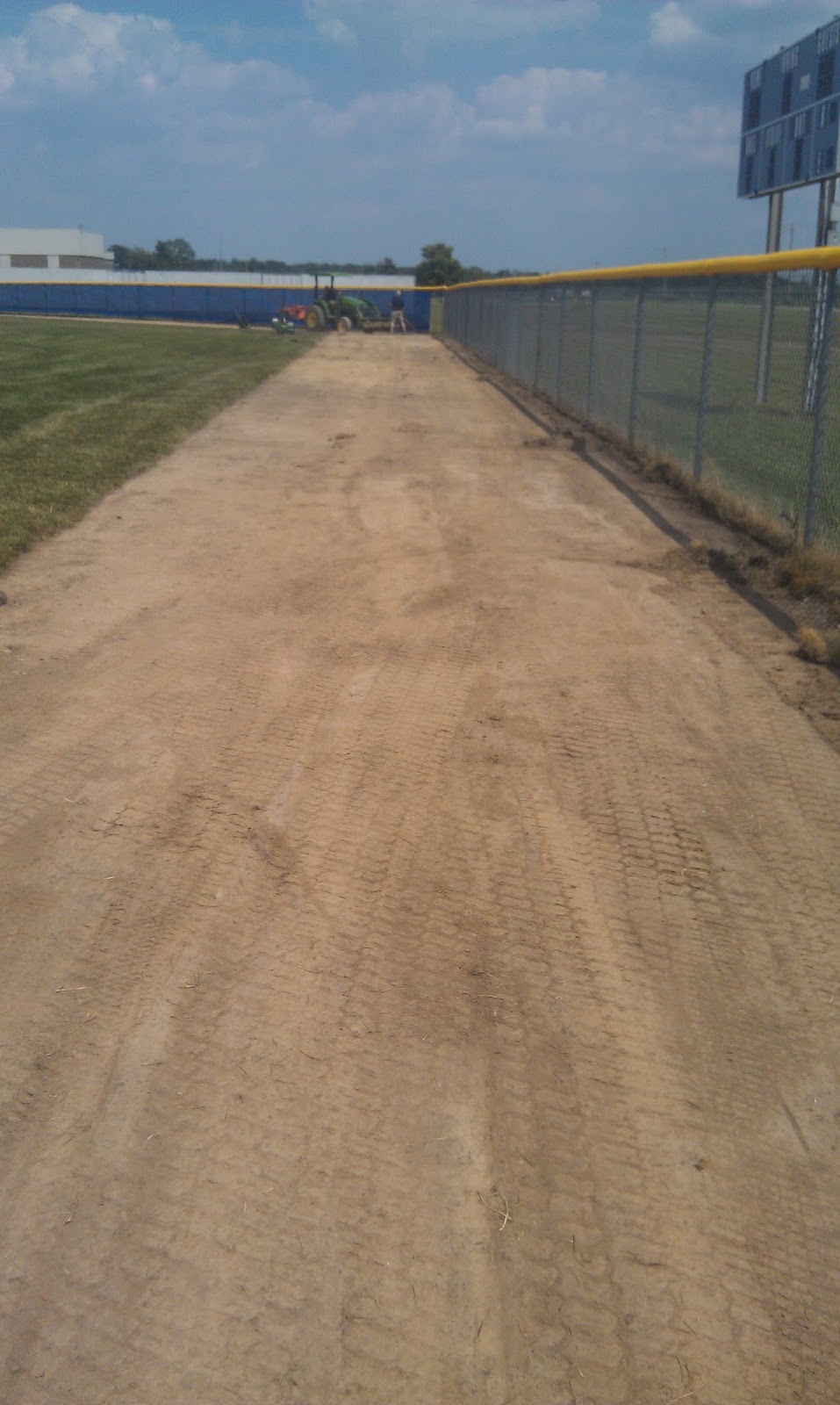 Smart Turf: A New Warning Track for Eastern Hancock Baseball