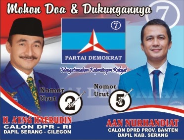 kartu nama partai demokrat daerah banten: CONTOH KARTU NAMA & STIKER ...