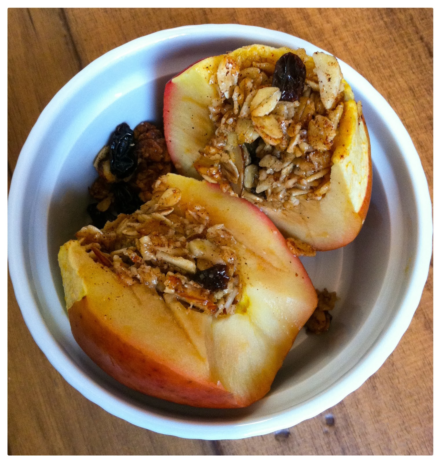 Courting Contentment: Baked Stuffed Apples
