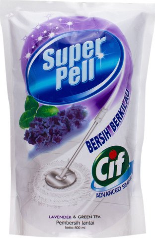 HARGA SUPER PEL 800ml - CV.GLORA JAYA SEMBAKO