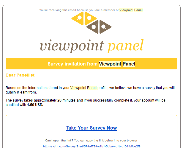 Viewpoint - cint survey panel ~ Survey reviews | Data entry works