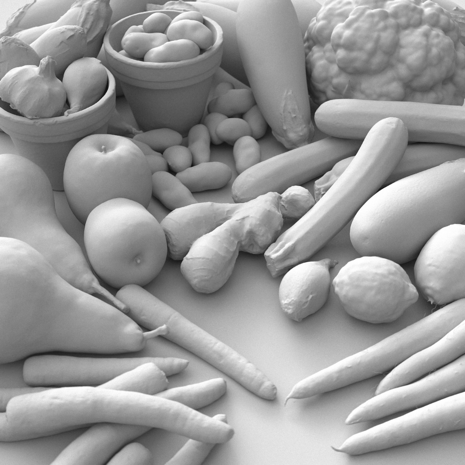 Raw renders by Bertrand Benoit | Computer Graphics Daily News