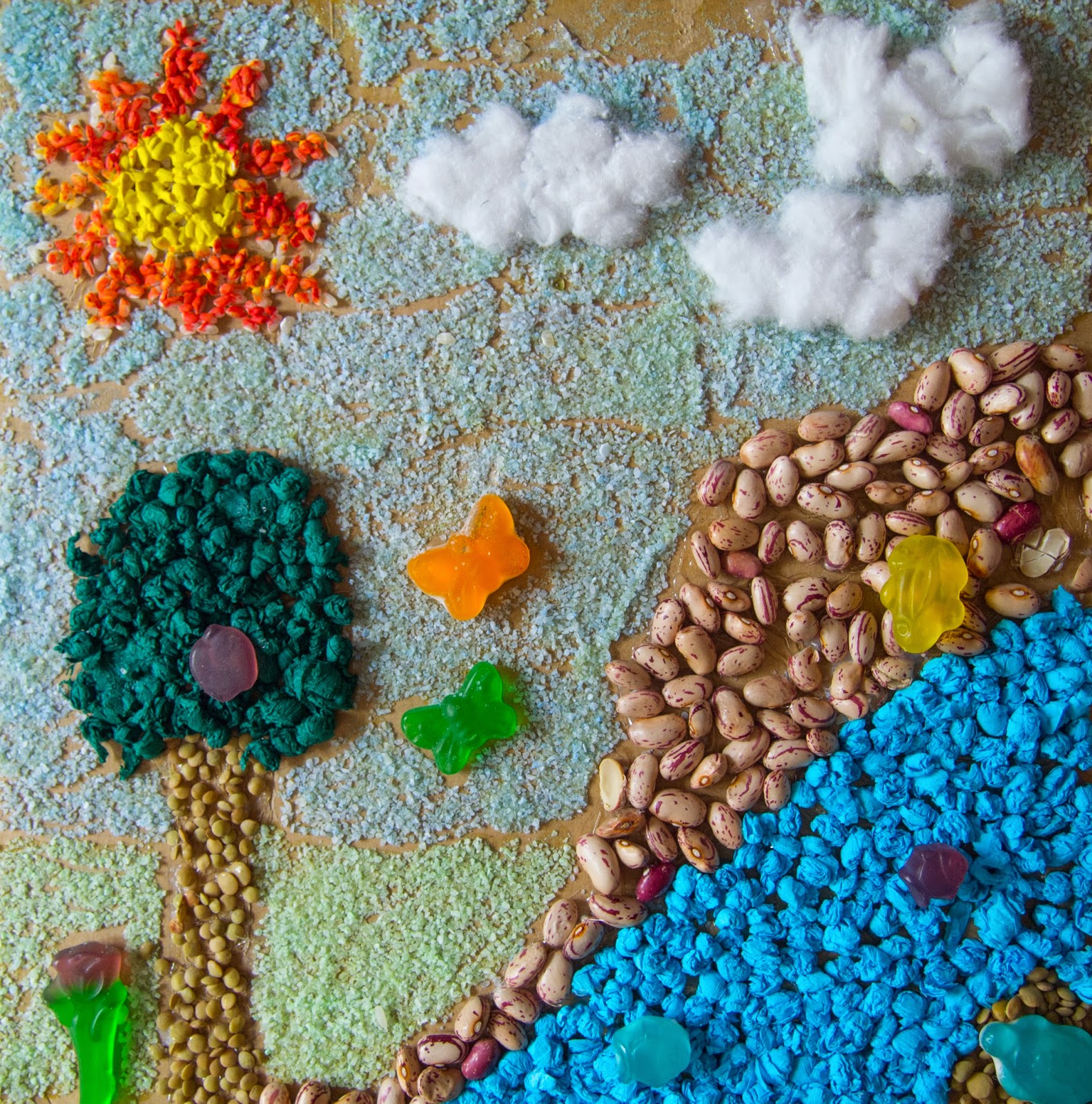 Ejemplos De Texturas Y Proporciones En El Arte