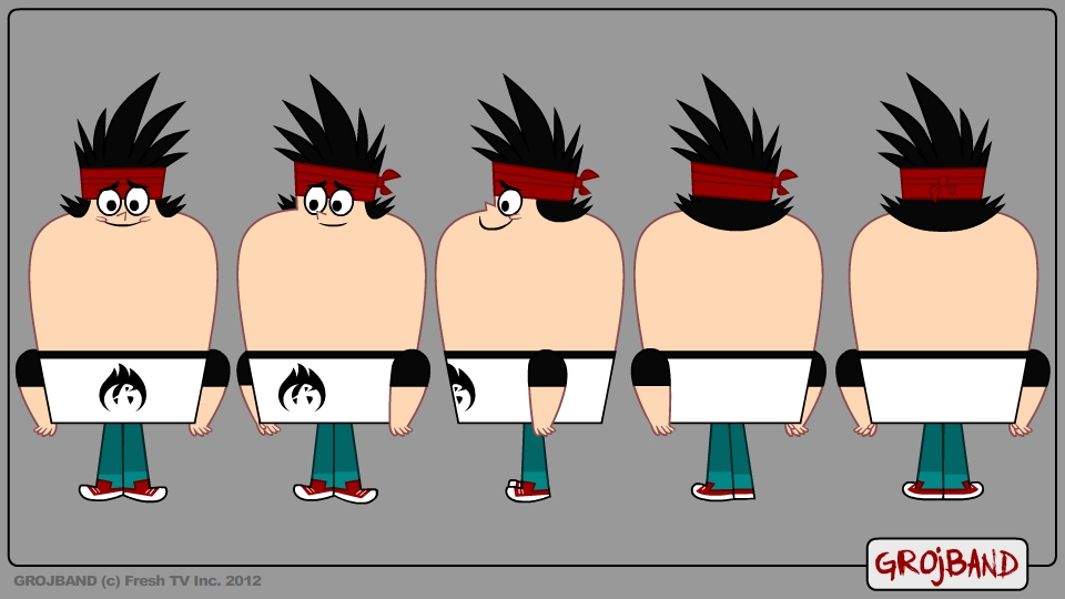 Flow Like Water (cartoon): Grojband track 3.0 "the Band"