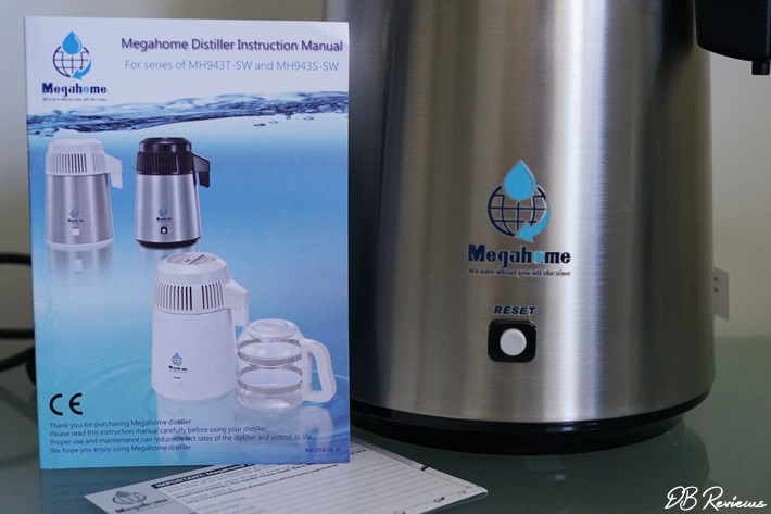 Megahome Deluxe Water Distiller | Review - DB Reviews - UK Lifestyle Blog