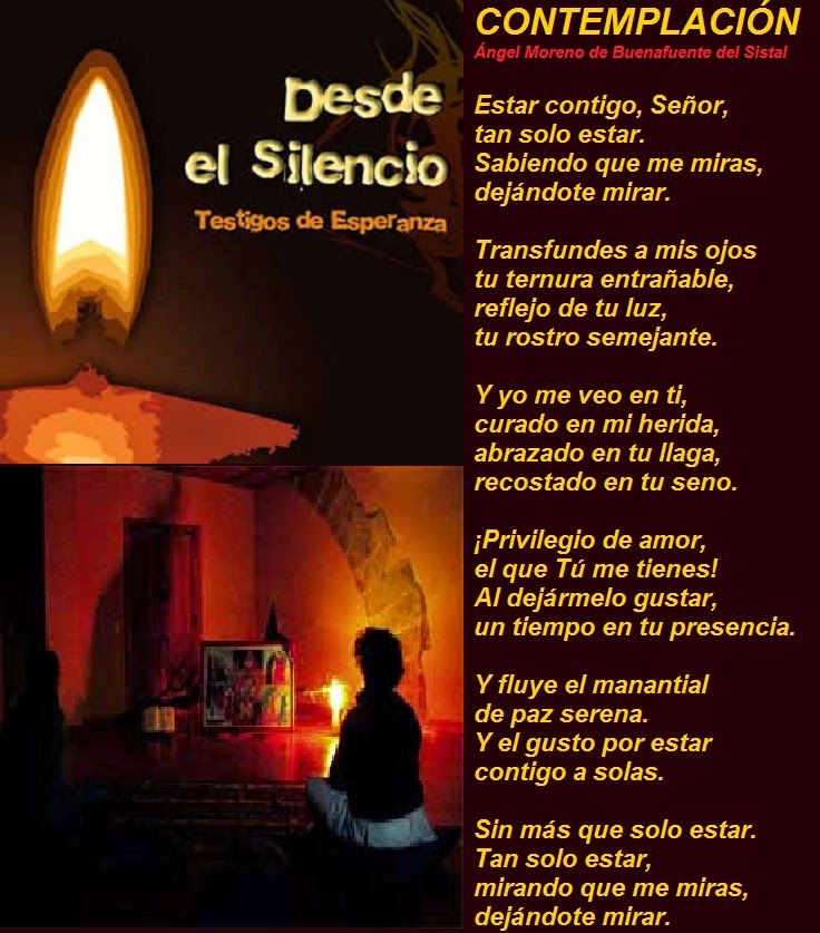 EL Rincón de Yanka: CONTEMPLACIÓN: SABIENDO QUE ME MIRAS, DEJÁNDOTE MIRAR