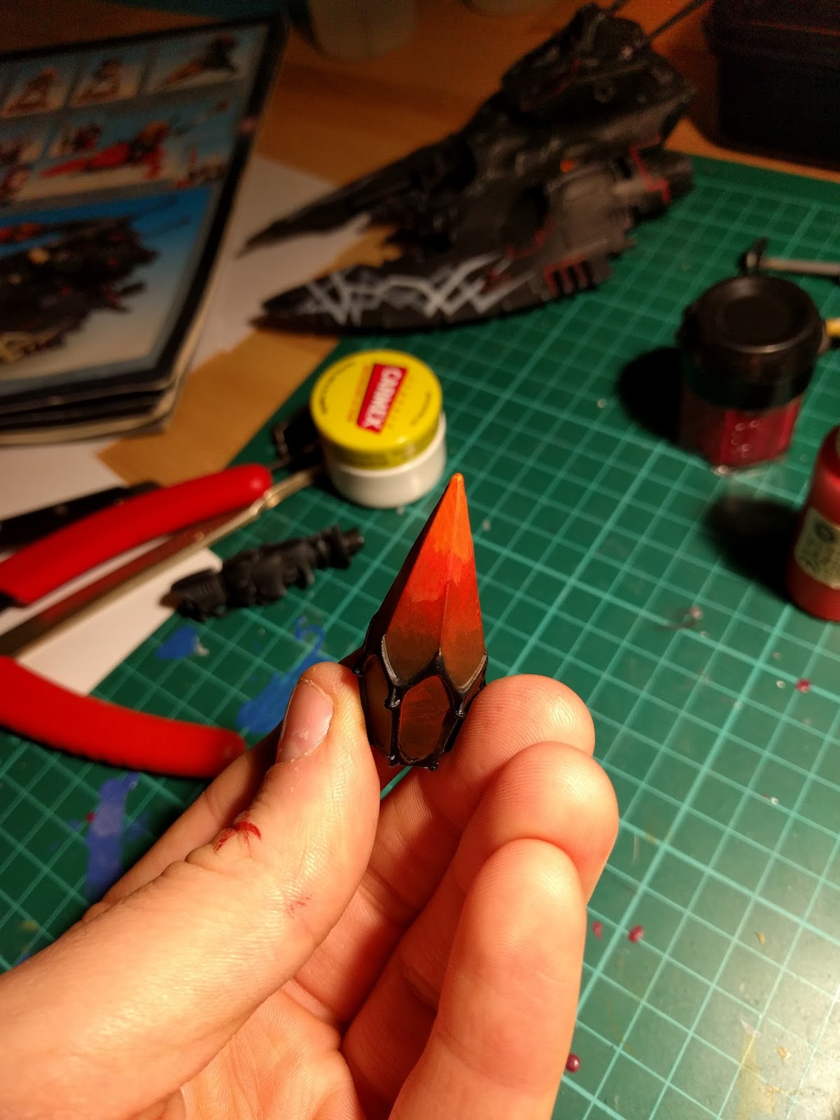 3rd Edition Eldar Fire Prism Ulthwe Painting Tutorial with no guidance ...