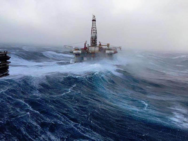 Ocean Valiant Weathers Intense Storm West of Shetland | Marine Vessel ...