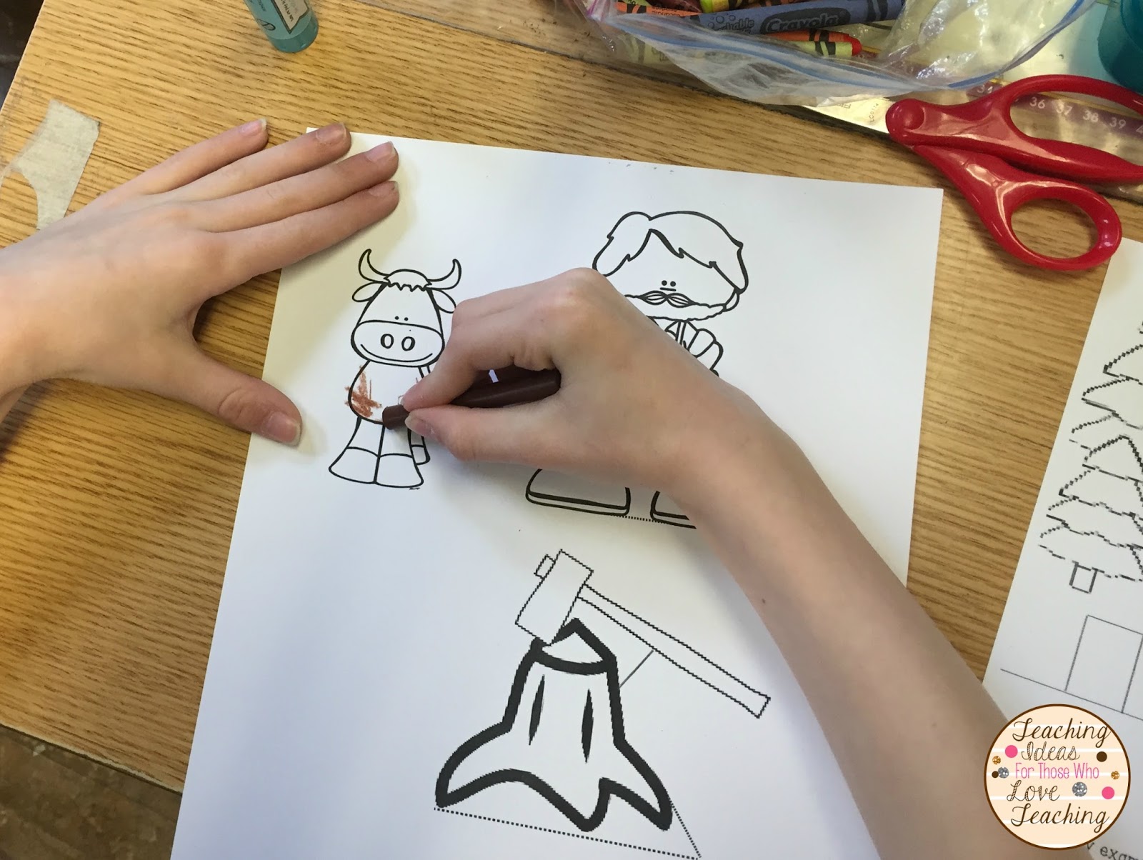 Paul Bunyan and Hyperbole - Classroom Freebies