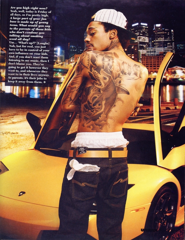 FullOFlava: Wiz Khalifa Covers Urban Ink Magazine