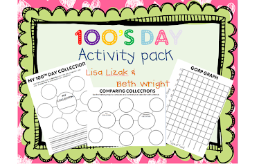 Made In The Shade In 2nd Grade: 100th Day FREEBIES Part 2!