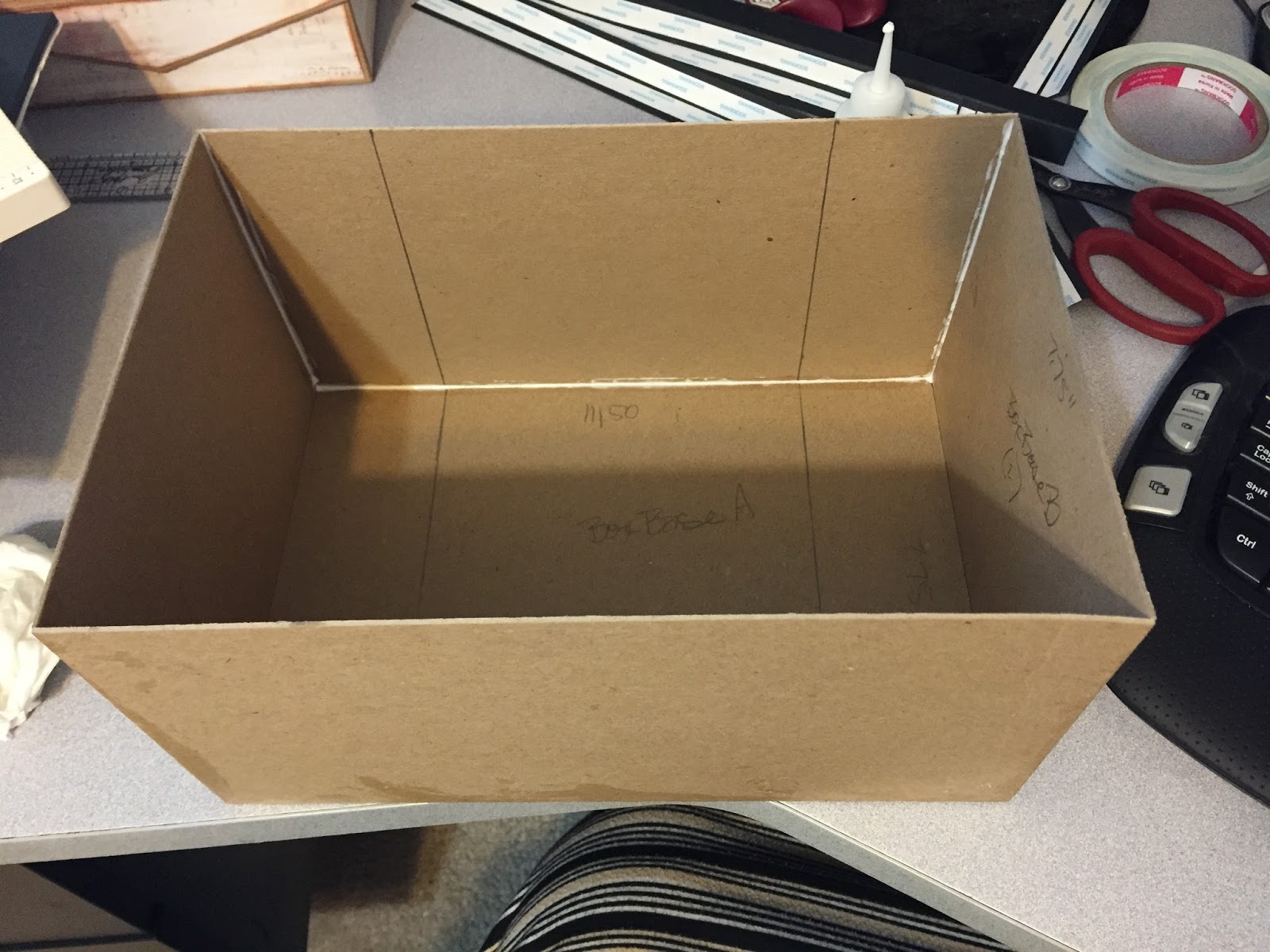 Deb's Crafty Side: Monograph Box